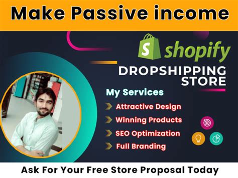 Create Shopify Dropshipping Store Shopify Ecommerce Website By