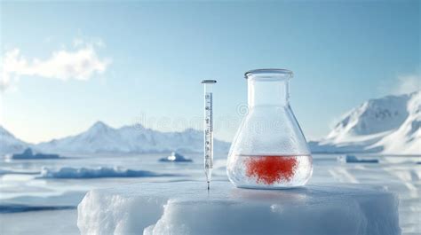 Polar Ice Core Sample Analysis Scientific Analysis Of Polar Ice Core