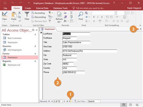 Tour Of Forms CustomGuide