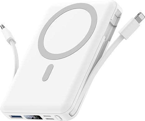 Amazon Yiisonger Magnetic Wireless Power Bank Mah Mag Safe