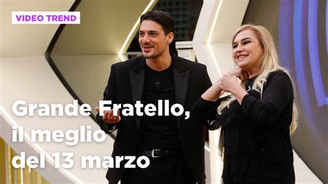 Grande Fratello Il Meglio Della Puntata Del 13 Marzo Mediaset Infinity
