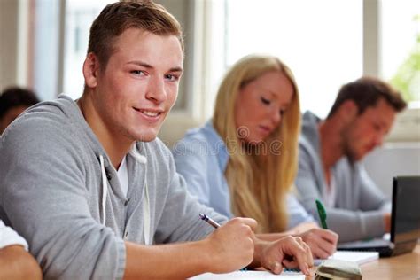 Student Learning In Class Stock Image Image Of Applied 21284217
