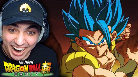 Gogeta Vs Broly Dbs Broly Movie Reaction Part 4 Youtube