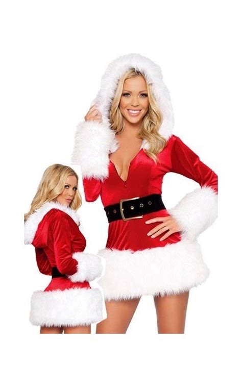 Déguisement De Mère Noël Sexy Costume Père Noel Pour Femme