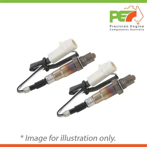 2x Pec Post Cat Oxygen Sensors Lhs Rhl To Suit Holden Statesman 36l