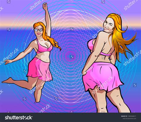 Two Women Bathing Suits Over 489 Royalty Free Licensable Stock