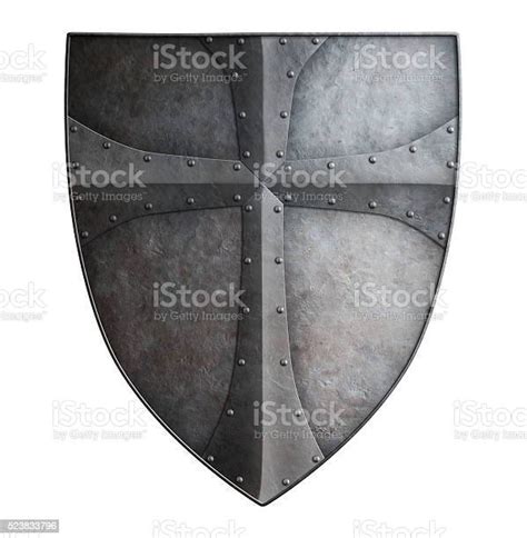 커요 가득했다 Crusader 왜고너의 금속면의 막다 격리됨에 3d 일러스트 0명에 대한 스톡 사진 및 기타 이미지 0명
