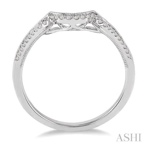 110 Ctw Round Cut Diamond Wedding Band In 14k White Gold Sierra West