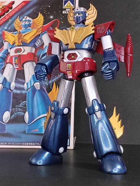 34）おらん＜アオシマ アニメスケール 1460ゴダイガー 1420 アトランジャー＞
