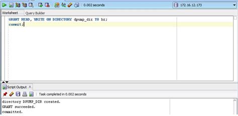 Info Implyravi Exporting And Importing Dmp File In Oracle Database 12c
