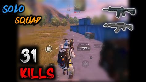 31 Kills Rush Game Play Solo Vs Squad Pubg Mobile Youtube