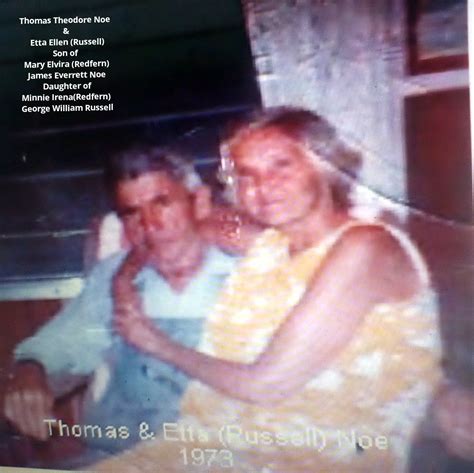 Mrs Etta Ellen Russell Noe 1913 1986 Mémorial Find A Grave