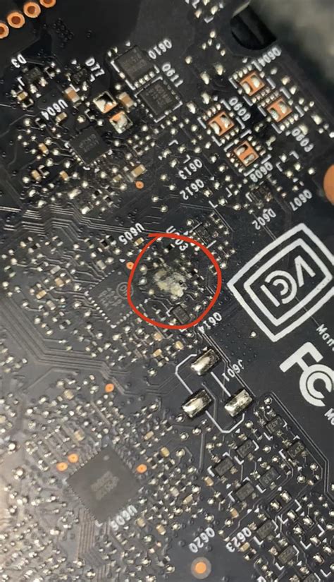 Gpu Turning Off Randomly Could This Corrosion Be Part Of The Issue