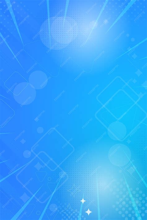 Premium Vector Abstract Blue Geometric Vertical Background