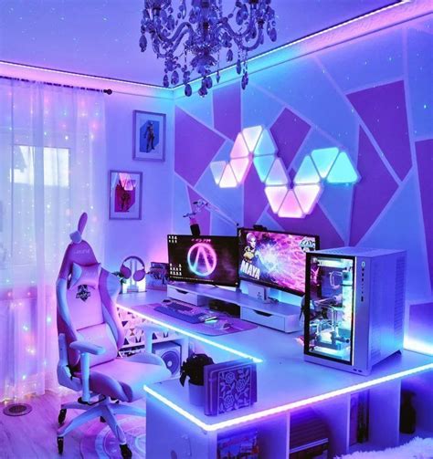 Gaming Aesthetic Epic Gamer Room Design Modern Game Room Neon Sign