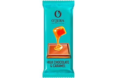 Тонкий шоколад «O'Zera» Milk & Caramel, 24 г – купить по приятной цене ...