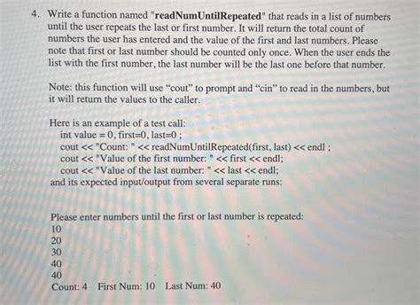 Solved Please Write It In Cimportant Requirements For All