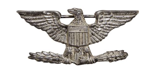 Rank Of Colonel Us Army Military Classic Memorabilia