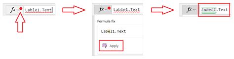 power apps ішіндегі формуланы жөндеу алдын ала қарау нұсқасы power