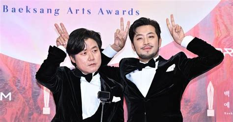 사진 나영석pd 침착맨 카메라 들고 백상예술대상 참석