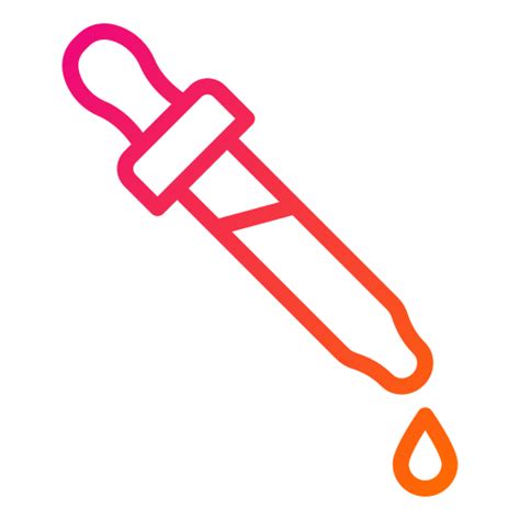 Eye Dropper Generic Gradient Outline Icon