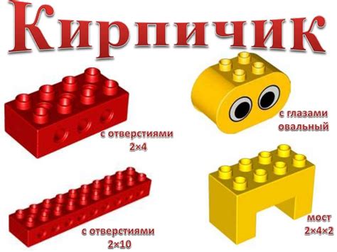 Названия деталей Лего конструктора презентация онлайн