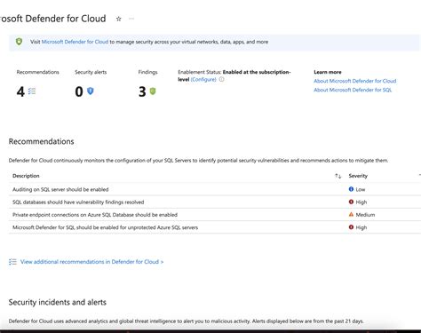 Sql Server Advanced Threat Protection Enabled Vulnerability Database