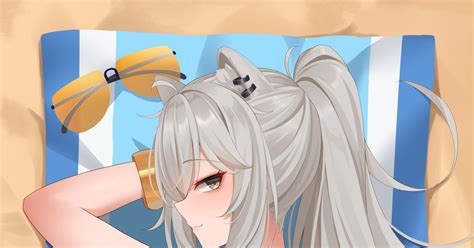ホロライブ 獅白ぼたん 唯笑のイラスト Pixiv