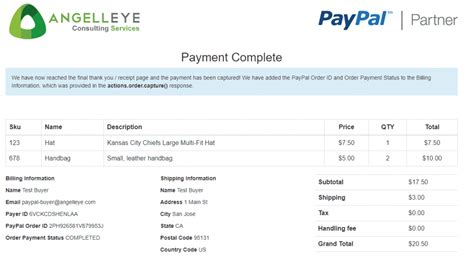 Paypal Checkout Orders Api V Client Side Demo Kit Angelleye