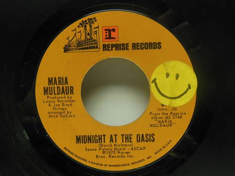 Maria Muldaur Midnight At The Oasis Any Old Time 45 Rpm Vg Ebay