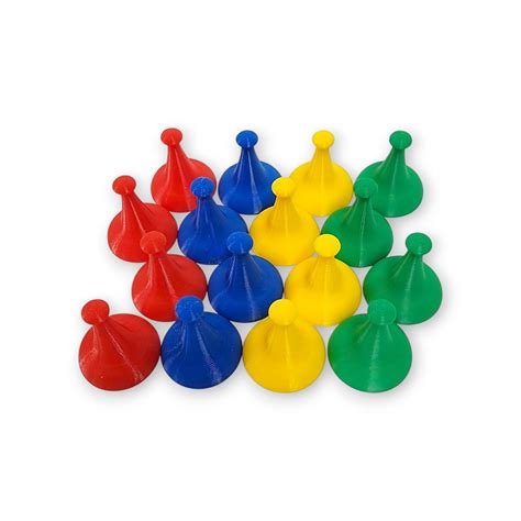 Replacement Pawns Pieces For Sorry Game Compatible Pawn Set In 4