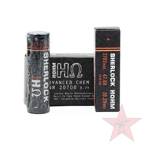 Hohm Tech Sherlock Hohm 20700 Battery Vape Accessories