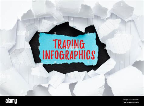 Writing Displaying Text Trading Infographics Concept Meaning Visual Representation Of Trade