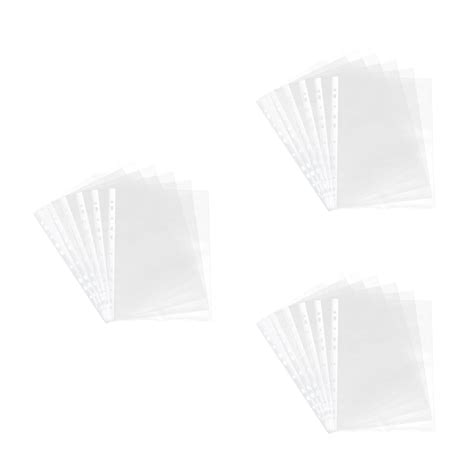 Unbranded 300 Pcs A4 File Document Folder Clear Sheet Protectors
