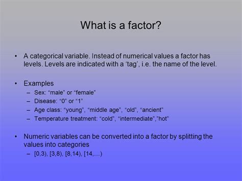 basics in r part 2 variable types in r common variable types numeric