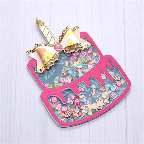 Kscraft Cute Cake Shaker Metal Cutting Dies Stenci Vicedeal