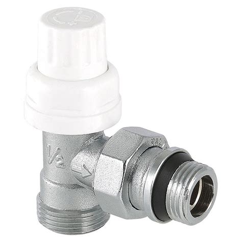 Клапан термостатический VALTEC угловой 1/2", евроконус, с ...
