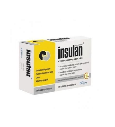 Insulan X 120 Tabl Powlekanych Cena Apteka Internetowa Tanie Leczenie