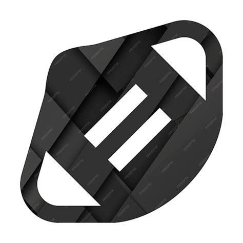 Premium Photo Image Icons Mask Face Black Rectangle Background