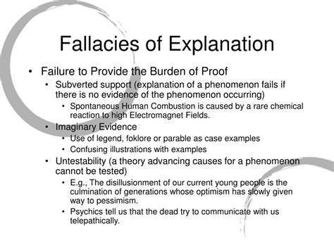 PPT Fallacies PowerPoint Presentation Free Download ID