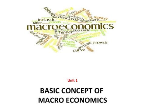 Introduction To Macroeconomics Ppt