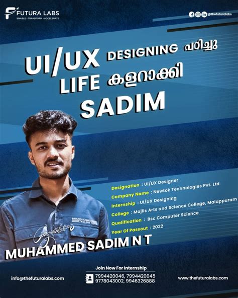 Futura Labs On Linkedin Thefuturalabs Internship Softwaredevelopment Calicut Kannur Team