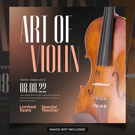 Premium Psd Classic Music Fest Flyer Template