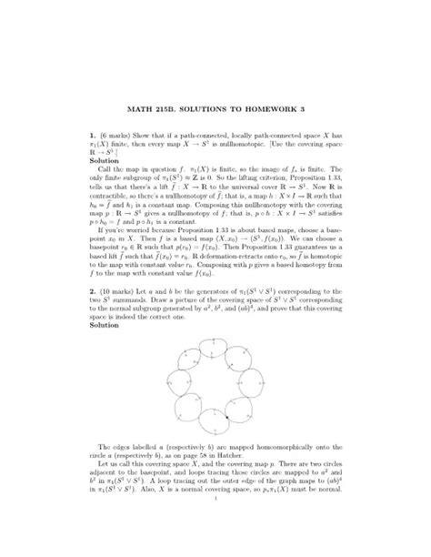 Show That If A Path Connected Locally Path Connected Space X Has Π1x