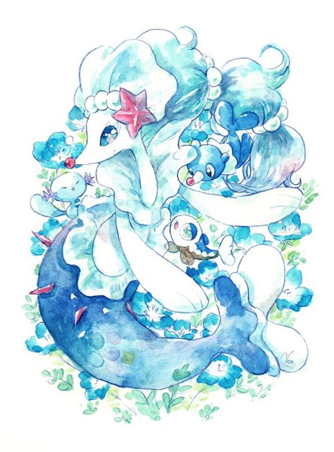 Popplio Wooper Primarina Wishiwashi And Wishiwashi Pokemon And 1