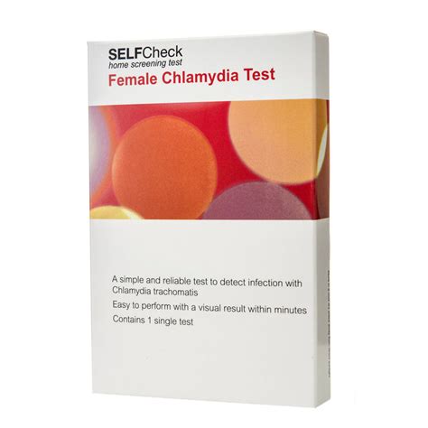 Selfcheck Female Chlamydia Test Selftestsuk