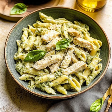 Amazing Creamy Pesto Chicken Pasta For Delicious Comfort
