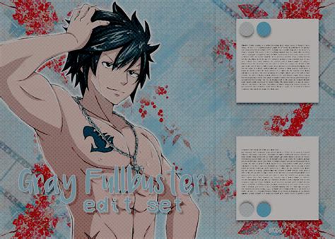 Gray Fullbuster Edit Set Fairy Tail Amino