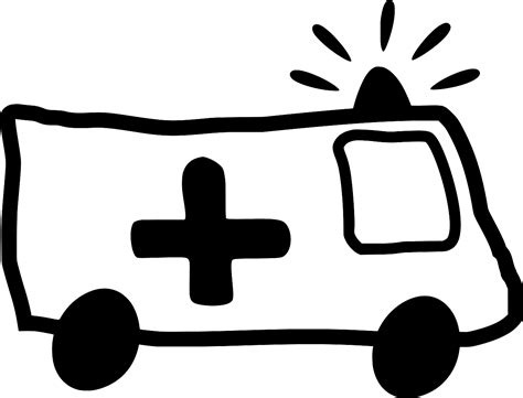 Svg 차량 비상 사태 구급차 건강 무료 Svg 이미지 및 아이콘 Svg Silh