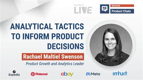 Analytical Tactics To Inform Product Decisions Pragmatic Institute
